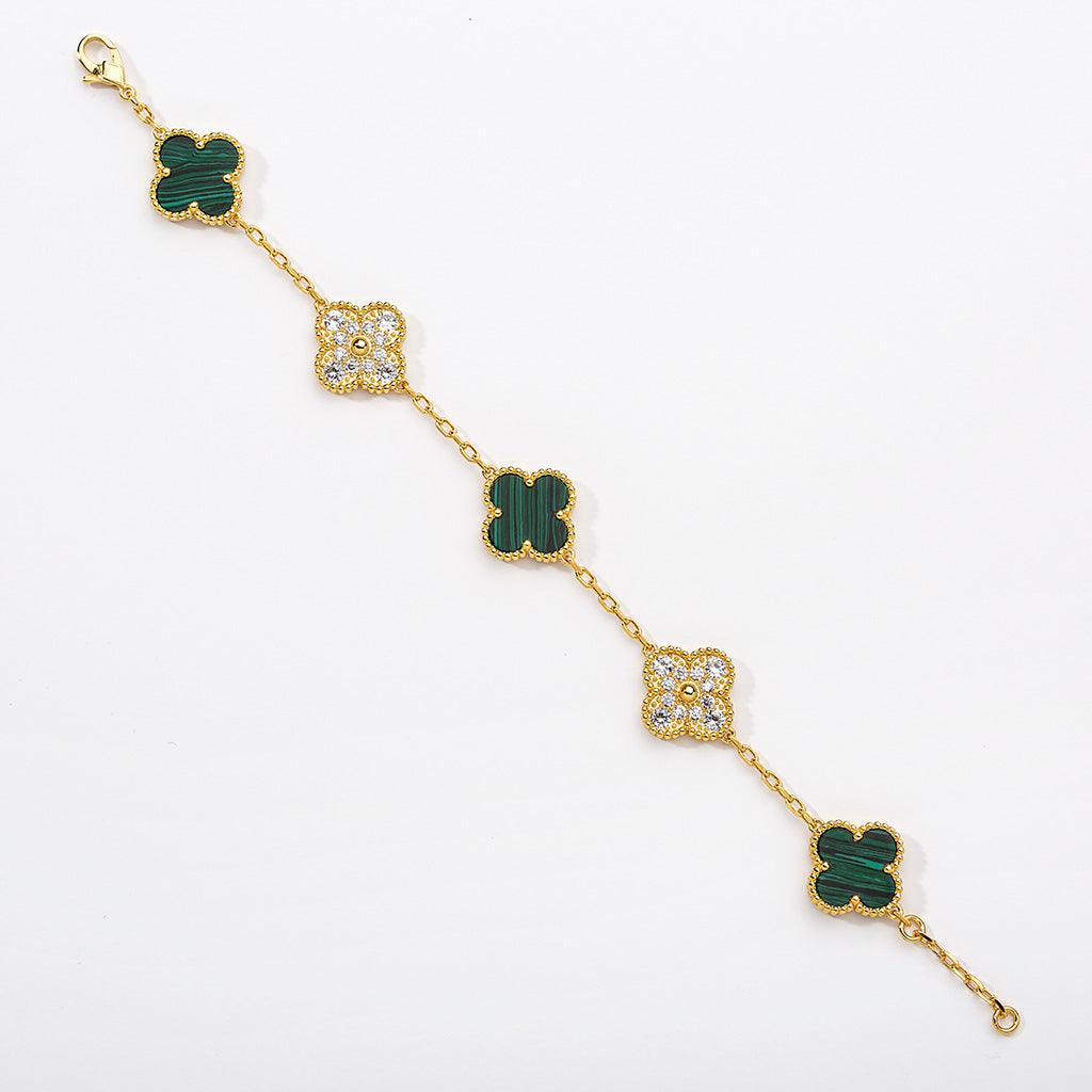 Emerald Clover Armlet – Tseven Diamonds